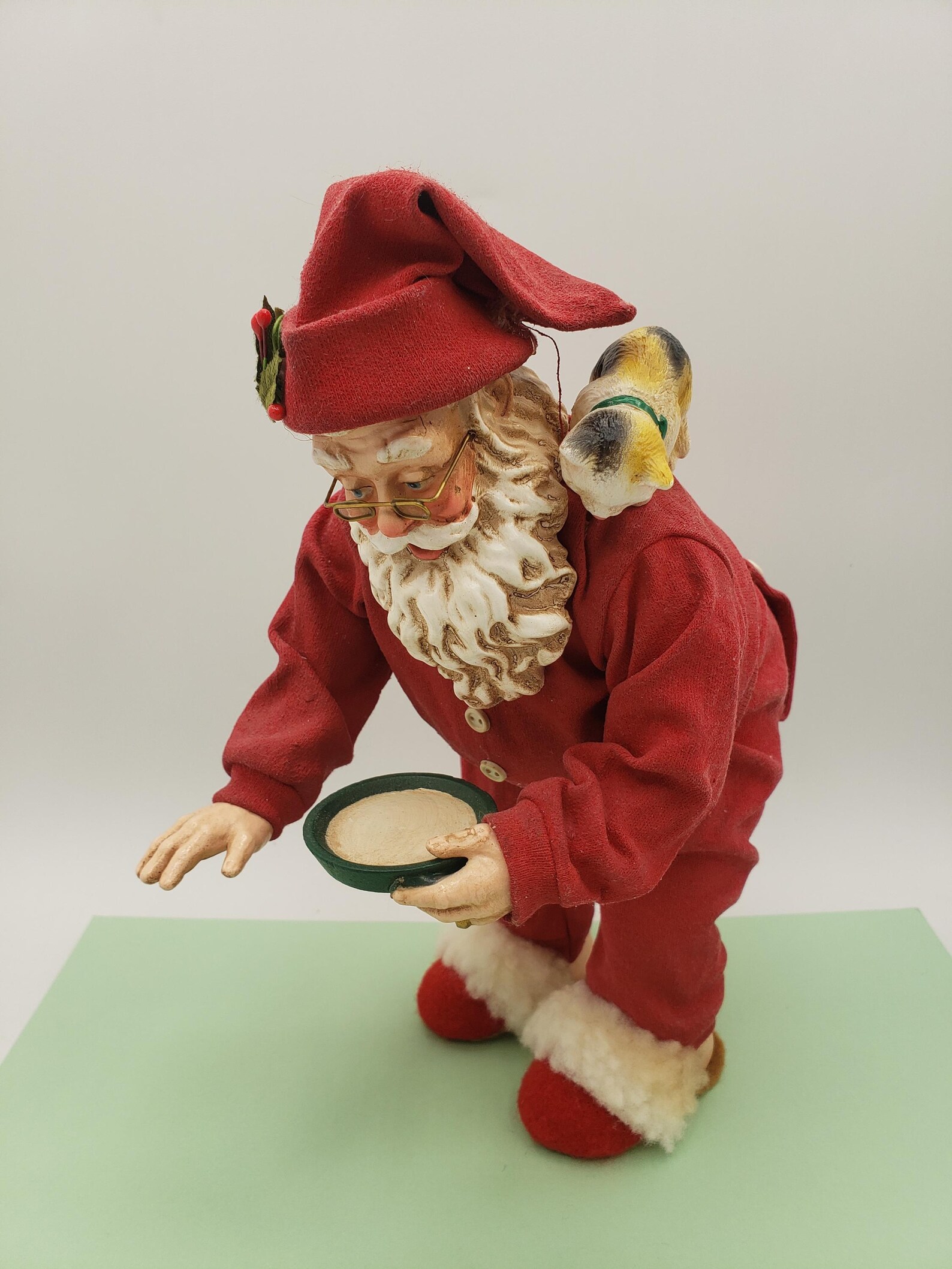 Vintage Kurt Adler Fabriche Santa KSA Collectibles Here Kitty W1618 M ...