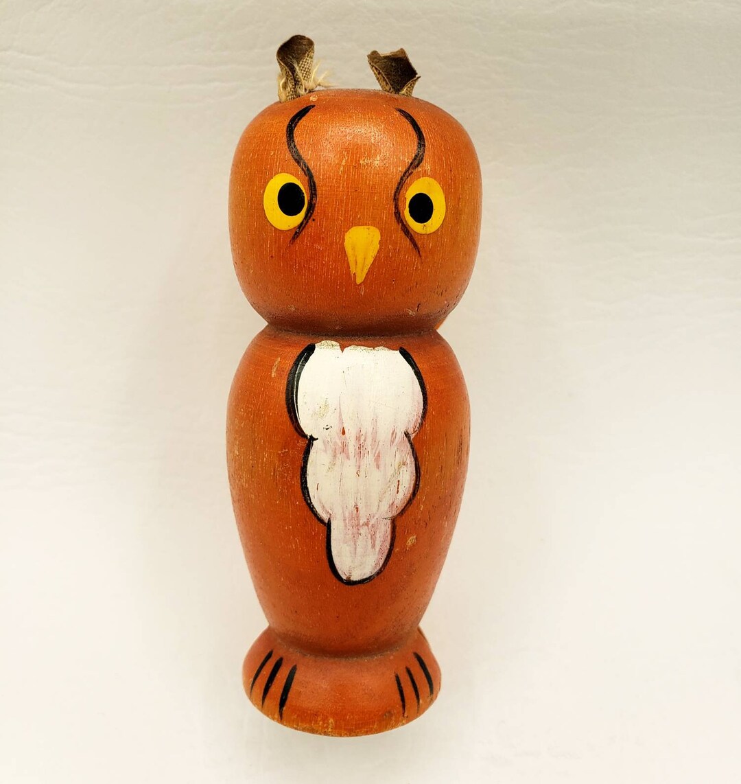 Vintage Owl Wood Novelty Stapler From Japan Herman Pecker Desk Decor ...