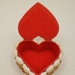 Vintage Seashell Covered Heart Shaped Trinket Jewelry Box Philippines ...