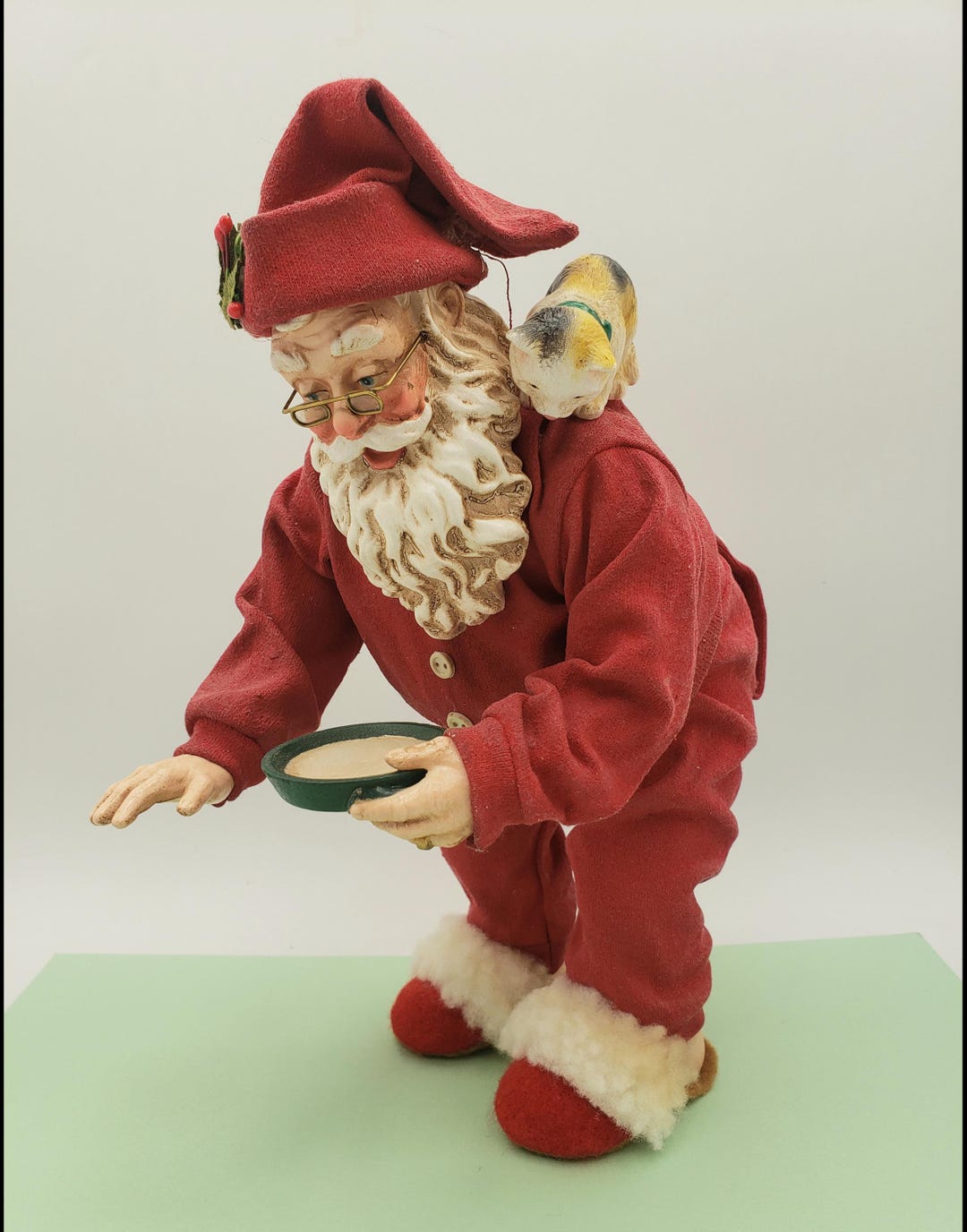 Vintage Kurt Adler Fabriche Santa KSA Collectibles Here Kitty W1618 M ...