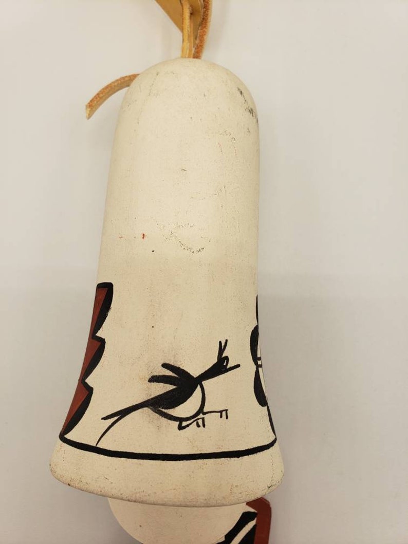 ZIA Pueblo New Mexico Native American Indian Pottery Hand Painted Wind ...