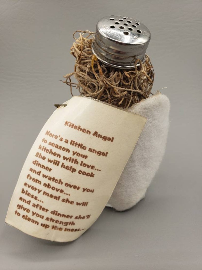 Vintage Handmade Kitchen Angel Salt Shaker Angel Decor - Etsy