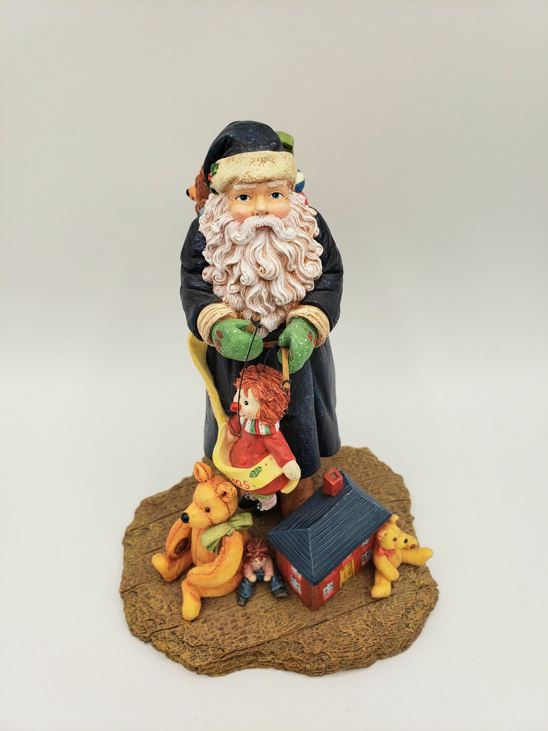 Classic Santa & Friends Figurine Ellen Stouffer 1998 Vintage 1st ...