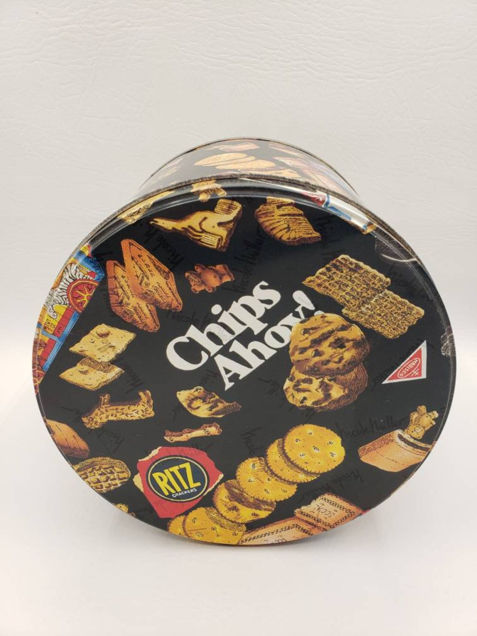 Nabisco 7 Snacks Tin Container Nicole Miller 95 Limited Edition Ritz ...