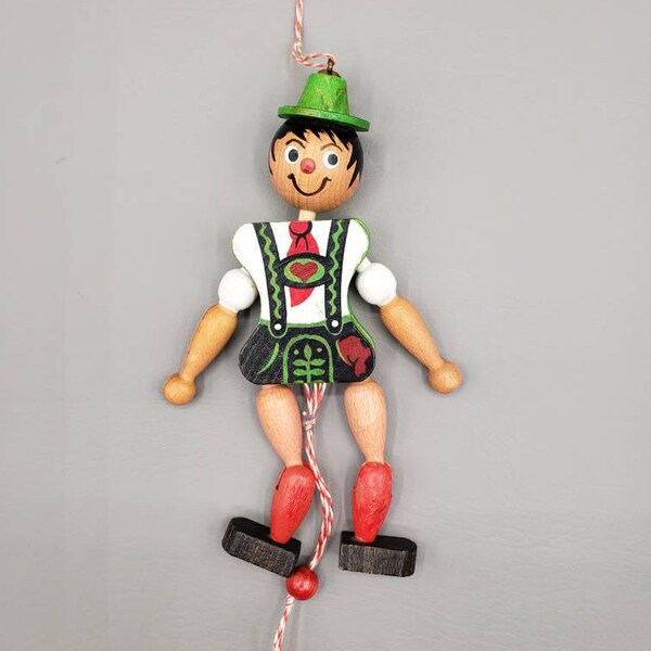 Pull String Puppet - Etsy