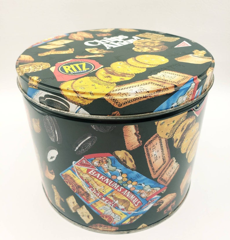 Nabisco 7 Snacks Tin Container Nicole Miller 95 Limited - Etsy