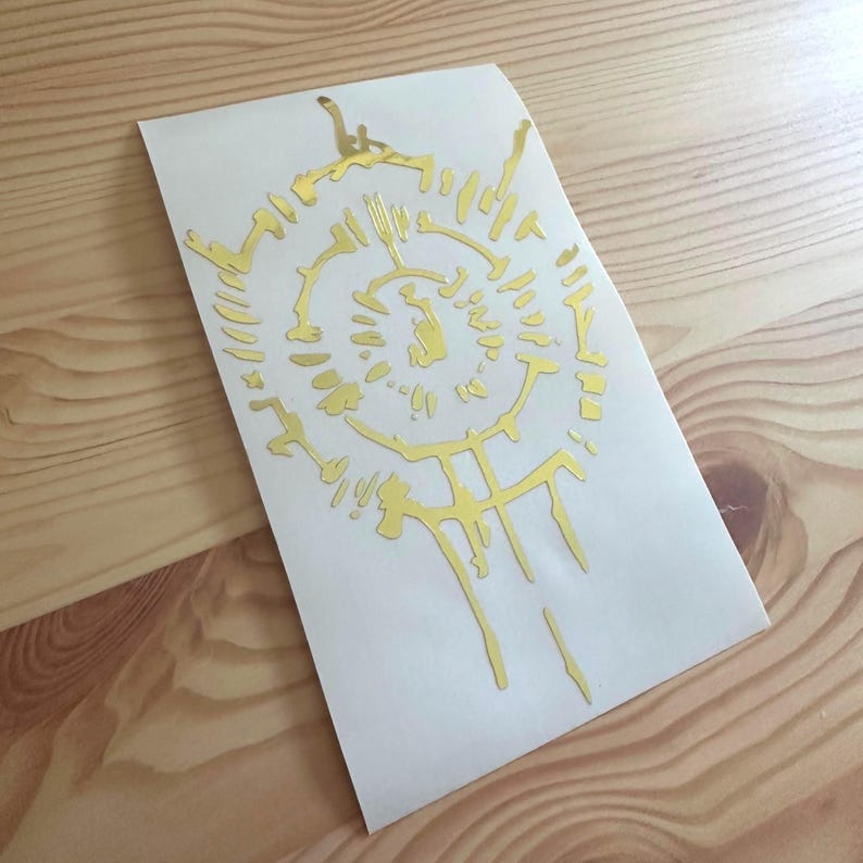 BG3 Astarion Infernal Script/markings Inspired Vinyl Decal Sticker ...