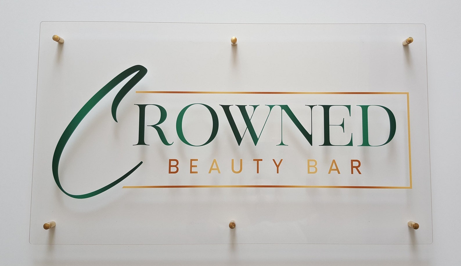 Custom Acrylic Business Logo Sign Personalied Name Sign Logo - Etsy