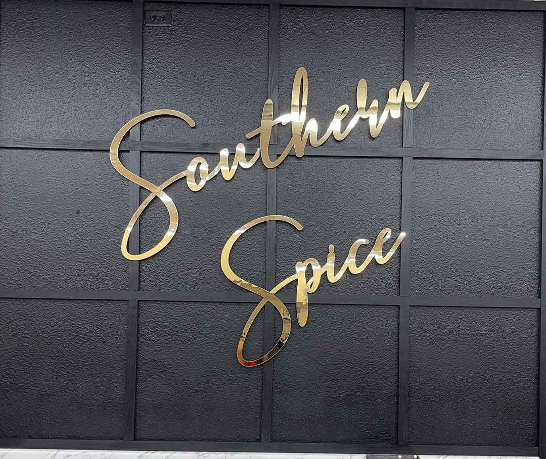 Personalized Name Wall Sign | Baby Shower | Nursery Decor | Acrylic ...