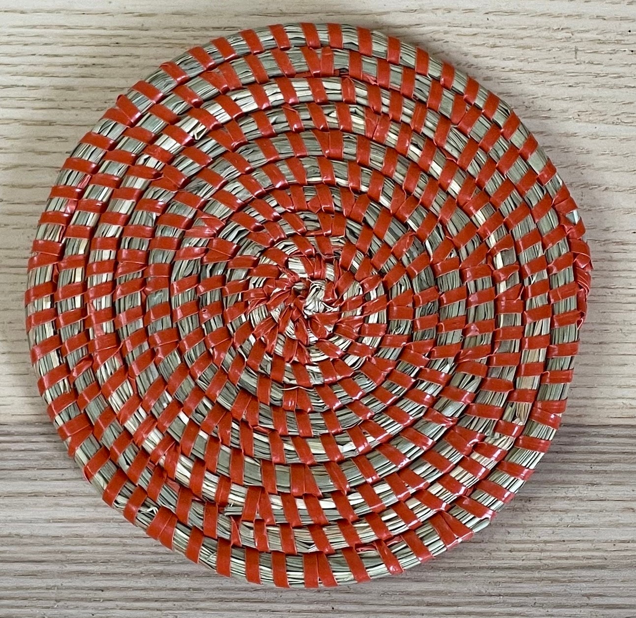 African Woven Coaster Senegal Coaster Natural Fiber 4 | Etsy