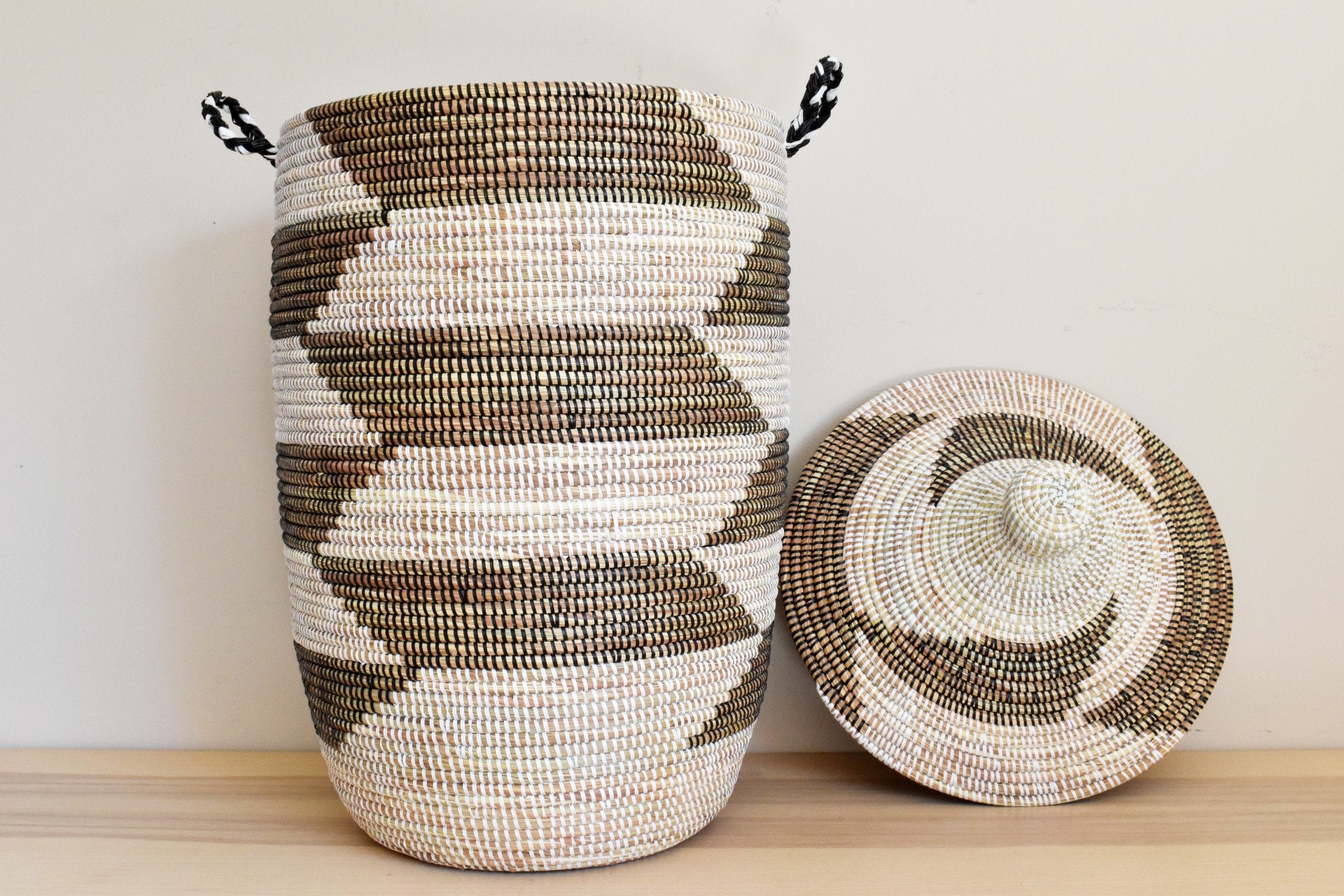 African Extra-large Woven Basket Senegal Laundry - Etsy