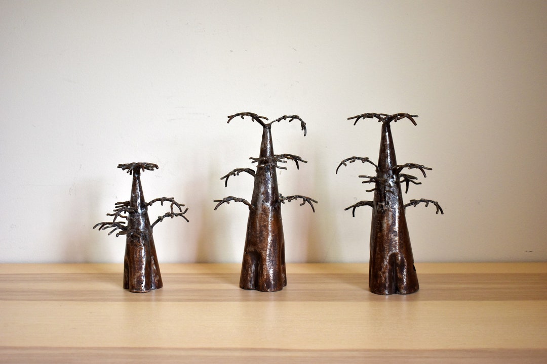 African Baobab Tree Sculpture, Handcrafted in Senegal, Africa Art ...