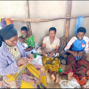 African Wall Basket Rwanda Basket Woven Bowl Natural Sisal - Etsy