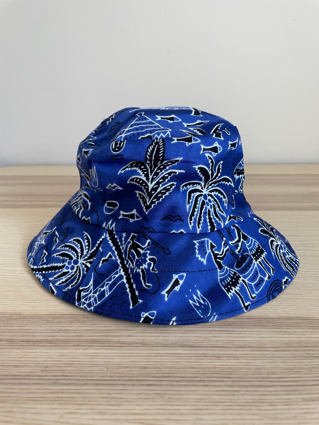 Authentic African Bucket Hat Handmade Senegal Hat Large - Etsy