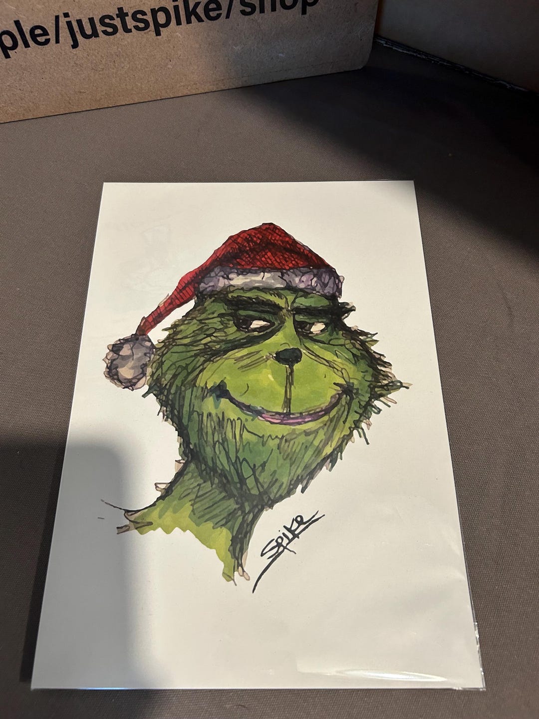 The Grumpy Green Christmas Guy - Etsy