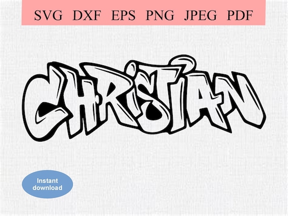 Jesus Name In Graffiti