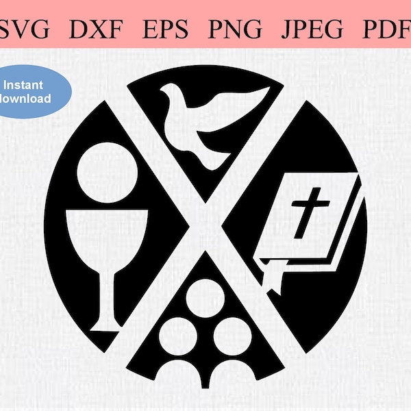 Symbols of Mass Svg - Etsy UK