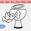 Catholic Eucharist / SVG DXF EPS / Christian Symbols Depicting the ...