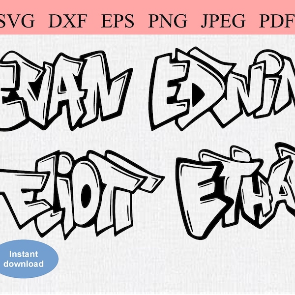 Graffiti Name - Etsy