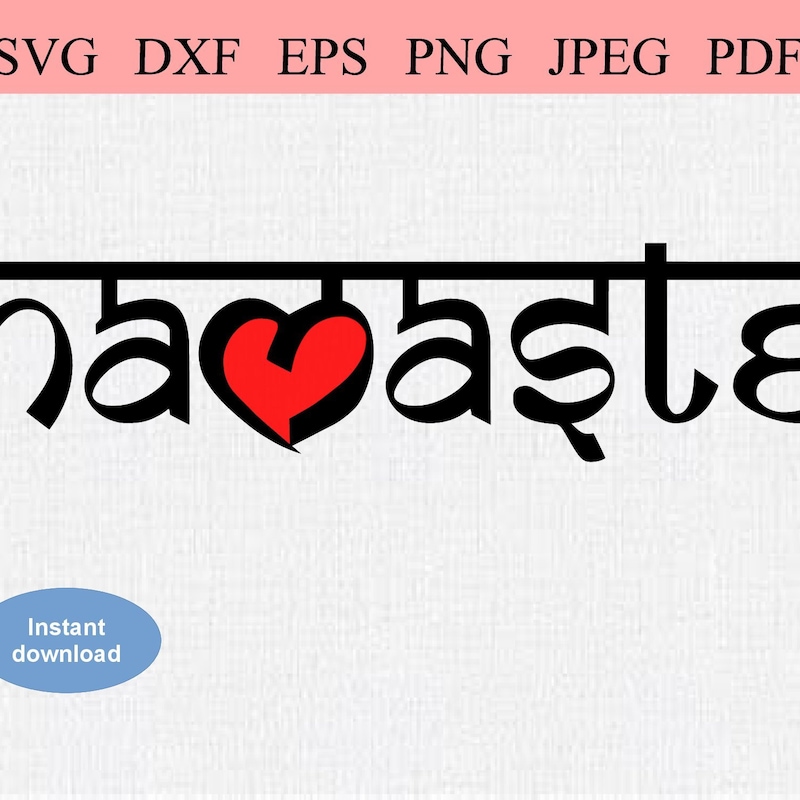 Namaste Sign - Etsy