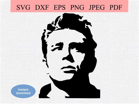 James Dean Head 1950s / SVG DXF EPS / Face of James Dean - Etsy Australia