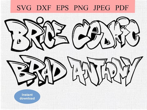 Anthony Name Graffiti