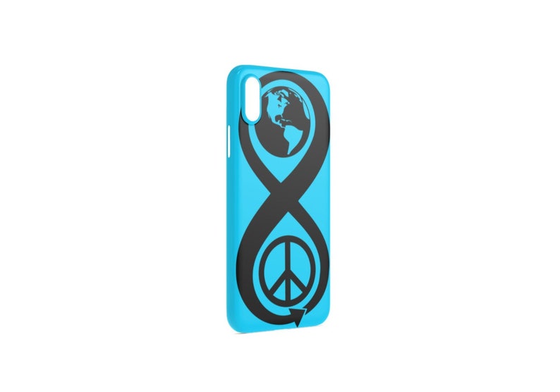 Peace for Eternity / SVG DXF EPS / Vertical Infinity Loop With - Etsy
