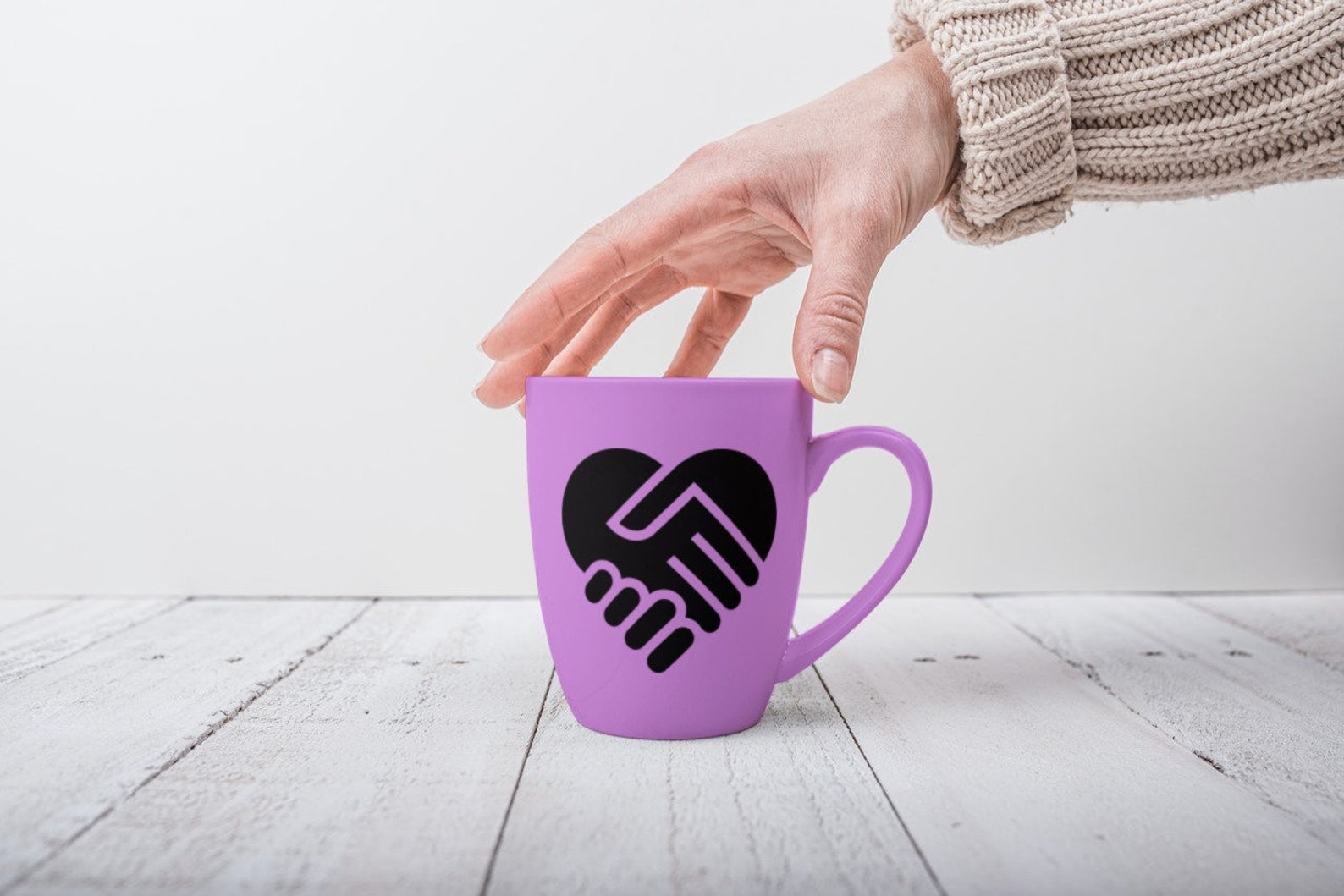 Holding Hands / SVG DXF EPS / Two Hands Holding a Handshake Inside a ...