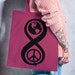 Peace for Eternity / SVG DXF EPS / Vertical Infinity Loop With Earth ...
