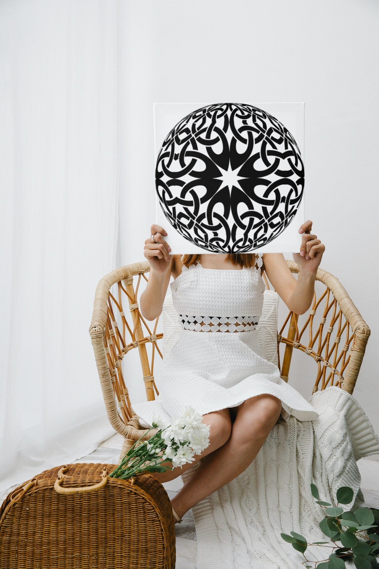 Optical Illusion 3D Sphere Stencil With Celtic Knot Design / SVG DXF ...