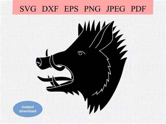 Wildschwein Schwein / Wildschwein / SVG DXF EPS / - Etsy Österreich