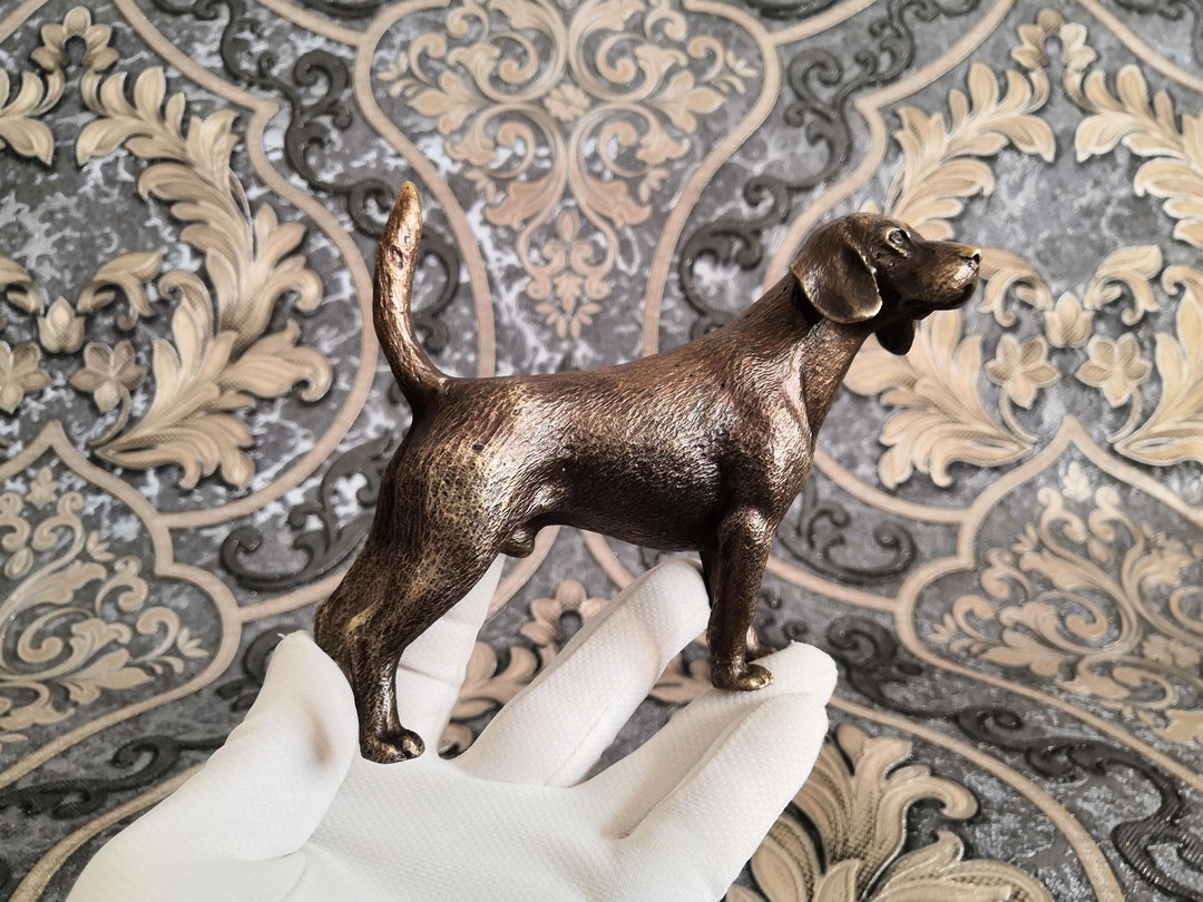 Beagle Dog Bronze Figure Bronze Sculpture Statuette Statue Bronze 62 - Etsy