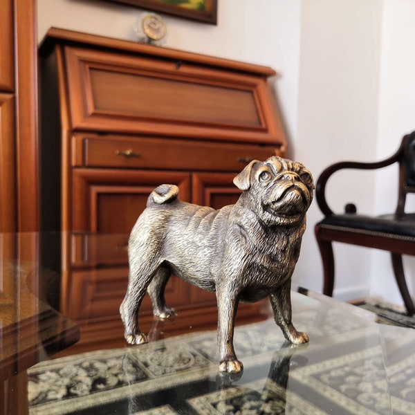 Pug Figure - Etsy