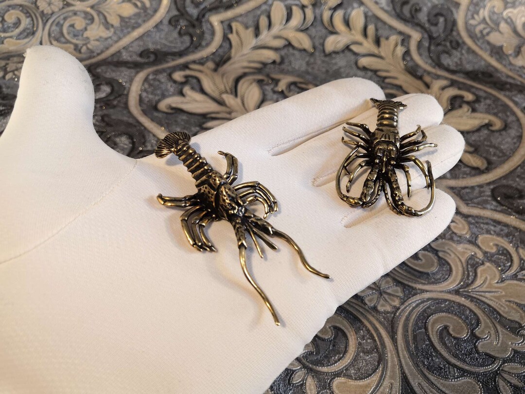 Crawfish Family Bronze Figure Statuette Sculpture Statue Bronze ...