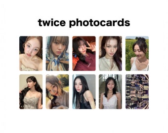 Official Twice Photocards Kpop Nayeon Jeongyeon Momo Sana Jihyo Mina ...
