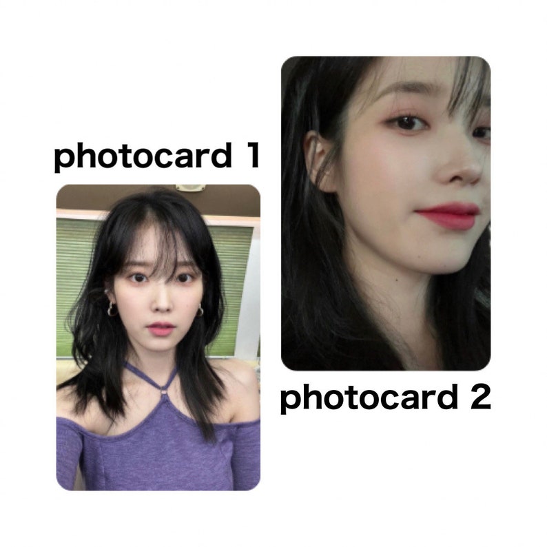 IU Photocards Kpop Photocards - Etsy