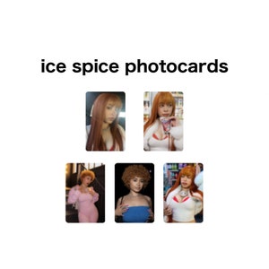 Ice Spice Photocards - Etsy