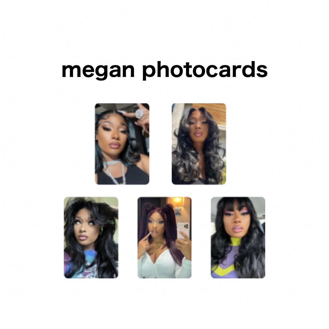 Megan Thee Stallion Photocards - Etsy Canada