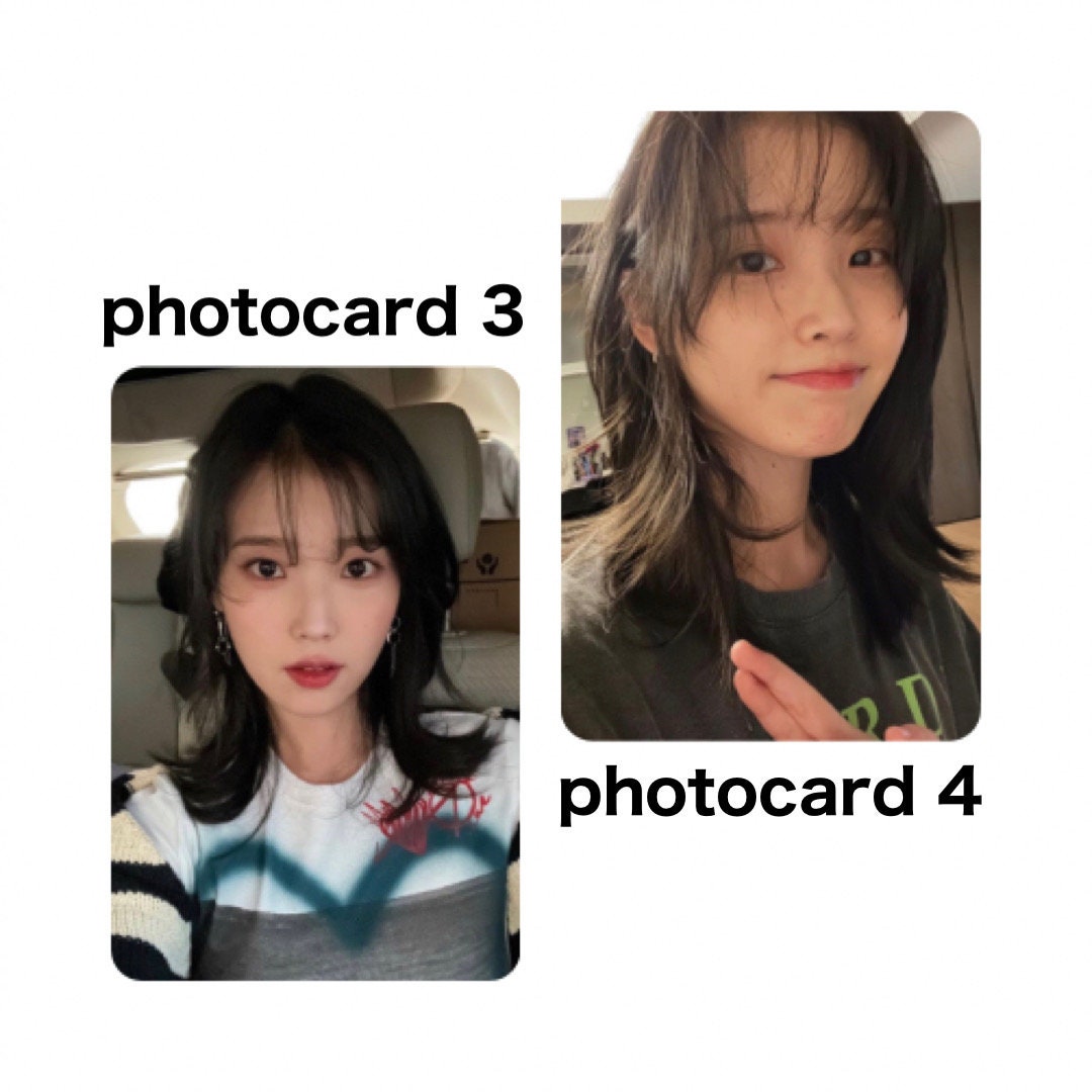 IU Photocards Kpop Photocards - Etsy Hong Kong