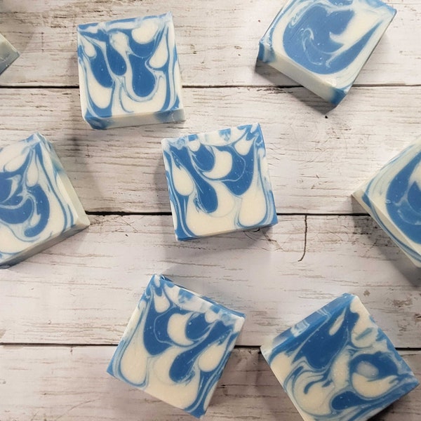Blue Soap - Etsy