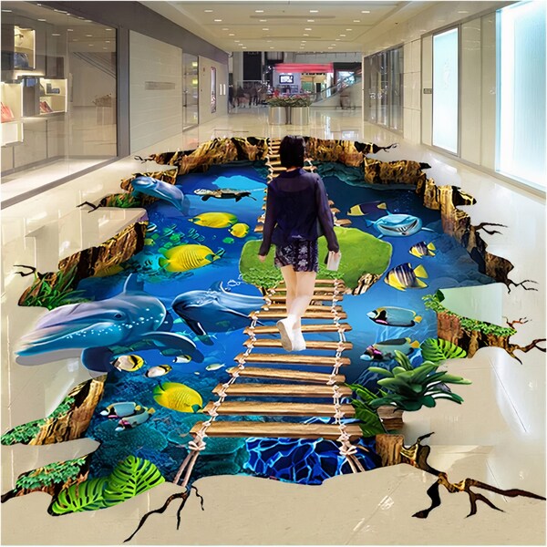 Vinyl Floor Sticker - Etsy