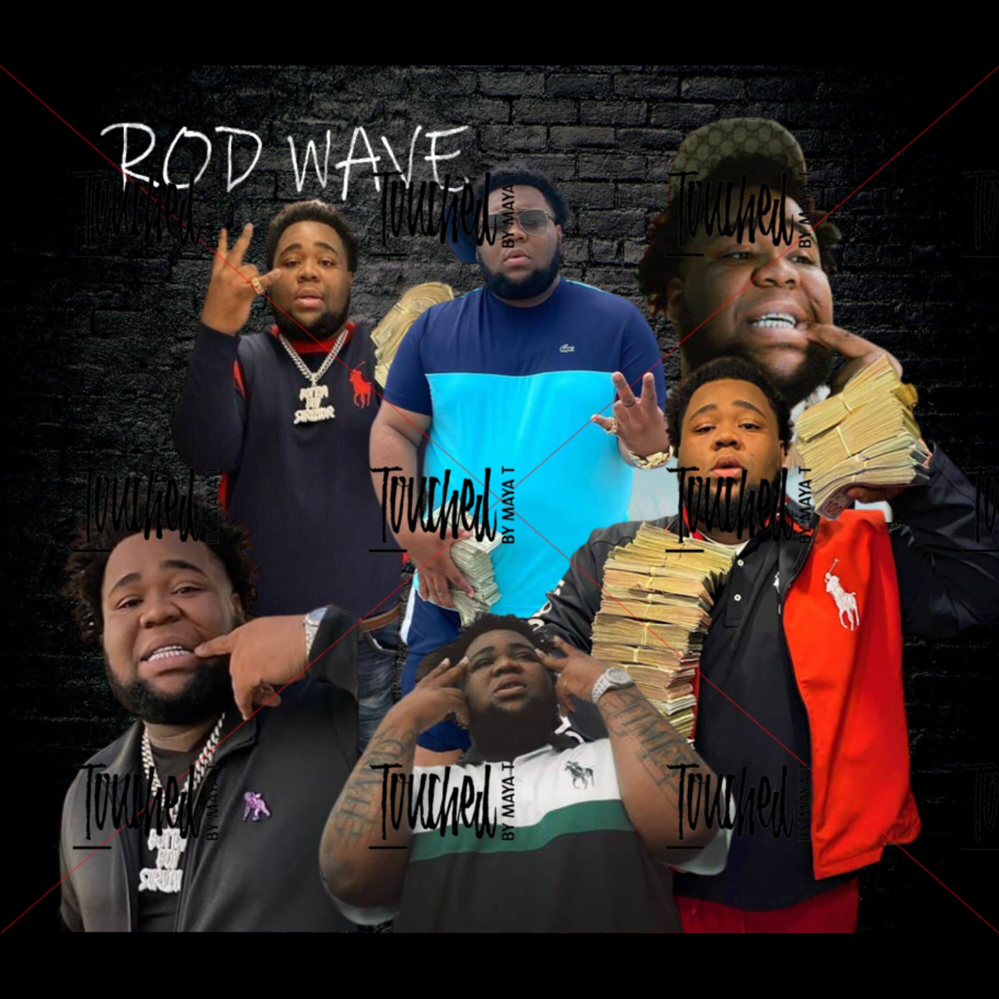 Rod Wave Tumbler Design, Rod Wave Sublimation Wrap, Rod Wave Tumbler ...