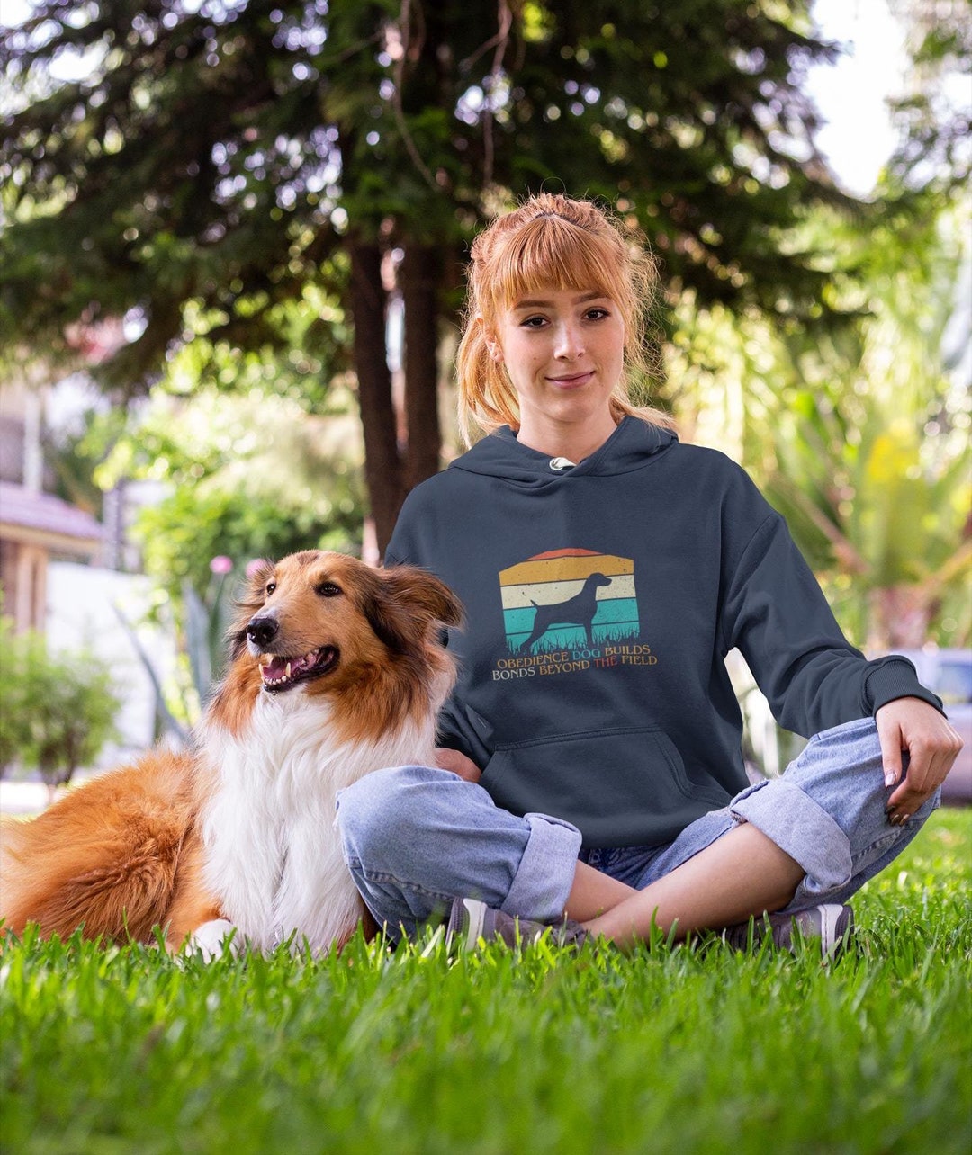 AKC Obedience Dog Builds Bond Hoodie or Sweatshirt | Inspiring Dog ...