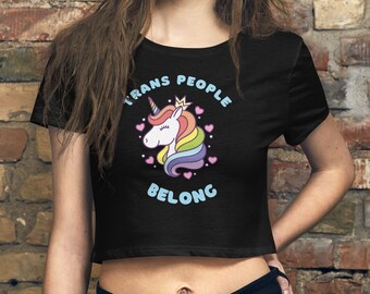Transgender Crop Top - Etsy UK