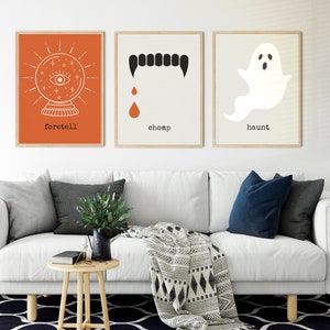 Halloween 12-poster Bundle INSTANT DOWNLOAD, Gallery Wall Set ...