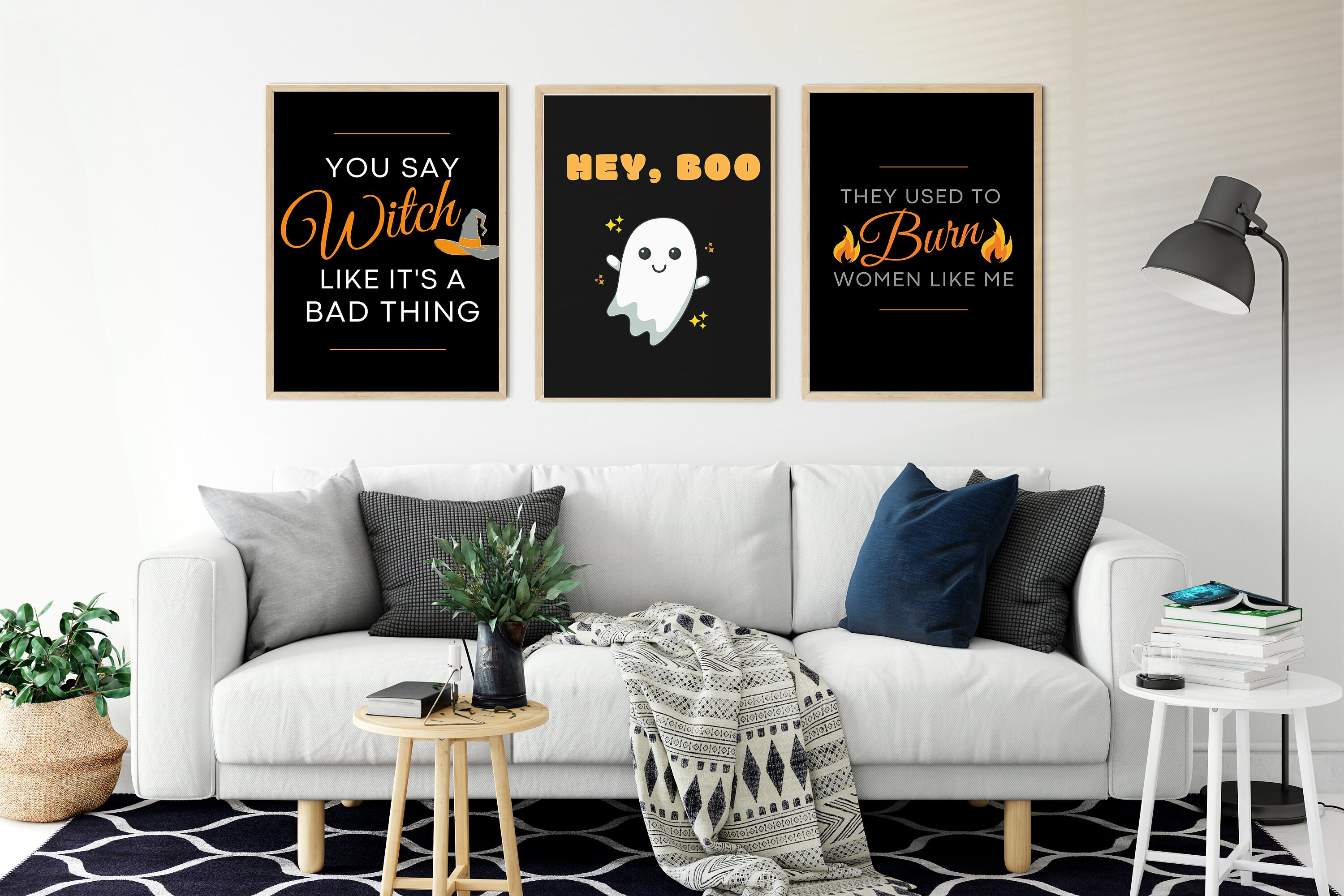 Halloween Poster Bundle INSTANT DOWNLOAD, Set of 6, Halloween Printable ...