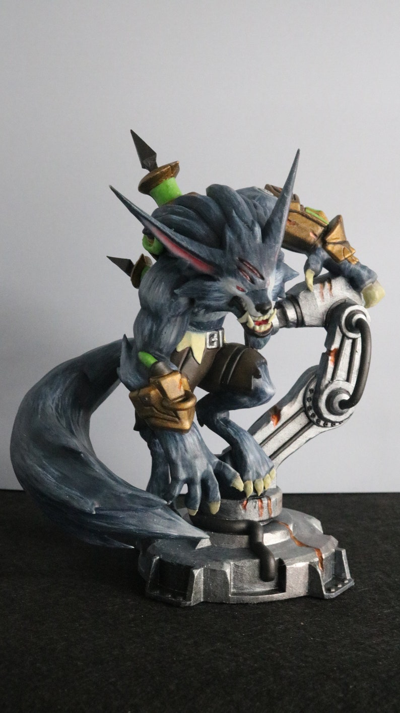 Warwick Arcane League of Legends - Etsy