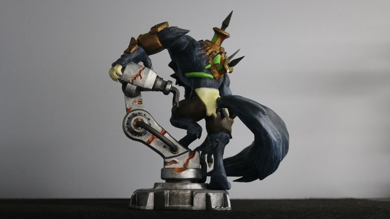 Warwick Arcane League of Legends - Etsy