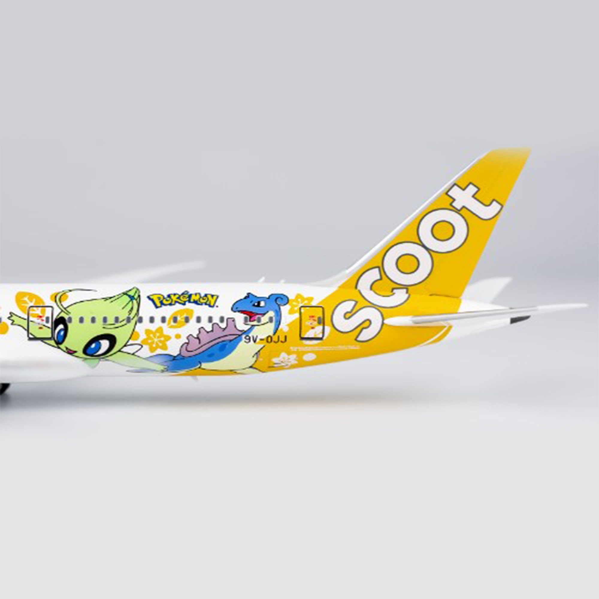 Boeing 1:400 B787-9 Scoot Singapore Airlines Pikachu Livery Lofty Gifts ...