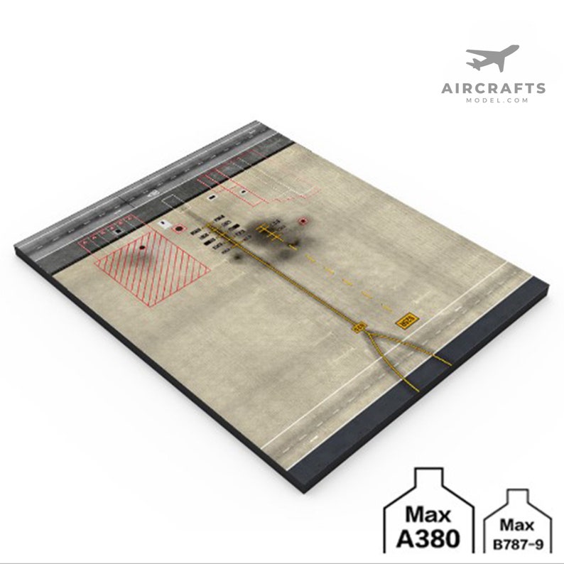 1:400 Single Hong Kong International Airport Apron Diorama With ...